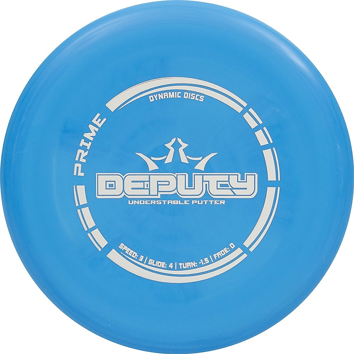 Dynamic Discs Prime Deputy Putter Golf Disc [Colors May Vary] - 173-176g