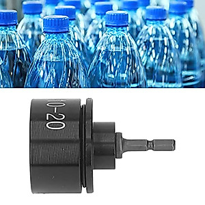 Electric Capping Machine Bit Efficient Sealing Tool with Waterproof Silicone Pad Good Sealing Accessory for 10mm to 20mm Caps
