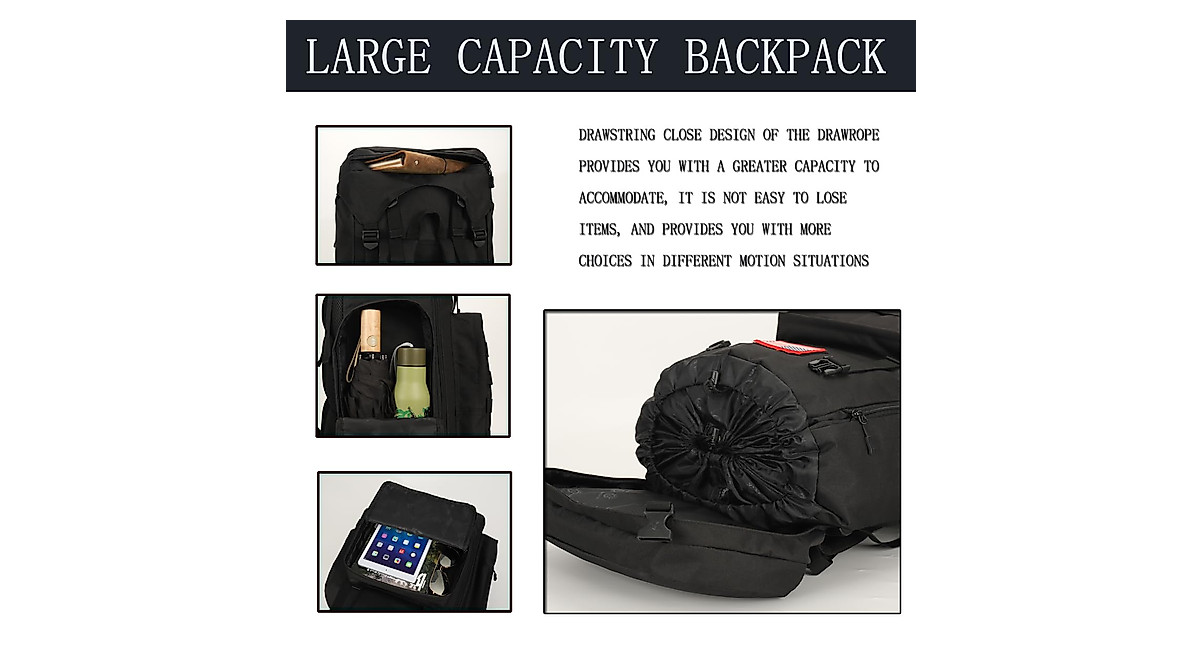 Heavy Duty Hiking Backpack 70-85L Waterproof & Durable | Houart