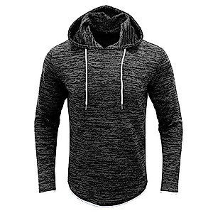 Graphic Hoodies For Men, Men'S Fashion Pullover Hoodie Sweatshirt Fleece Hip Hop Streetwear Casual Sweatshirt Hooded Men Oversized Hoodie Devil Mgk Trendy Hoodies (XL, Black)