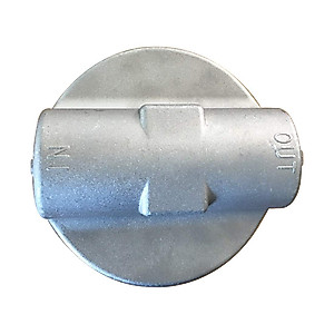 iFJF 496 Fuel Tank Filter Assembly Replacement for Gasoline and Diesel Water Separate 30 Micron Max 25gpm 150psi with Zinc 1" NPT Top Cap