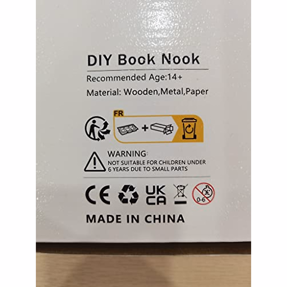 CUTEBEE Dollhouse Miniature with Furniture, DIY Wooden Dollhouse Kit Plus Dust Proof and Music Movement, 1:24 Scale Creative Room Idea(Quiet Time)