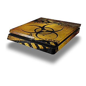 Vinyl Decal Skin Wrap compatible with Sony PlayStation 4 Slim Console Toxic Decay (PS4 NOT INCLUDED)