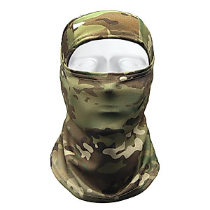Camo Balaclava Face Mask Ski Mask for Men Women,Shiesty Mask UV Protector for Military Tactical Cycling Hunting Snowboard