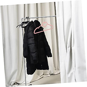 HOMSFOU 30 Pcs Practical Hangers Coat Hanger Clothes Hanger Home Hangers Hanger Cloth Black Hangers White Hangers Heavy Duty Hangers Baby Hangers Simple Hanger Child Aldult Pack