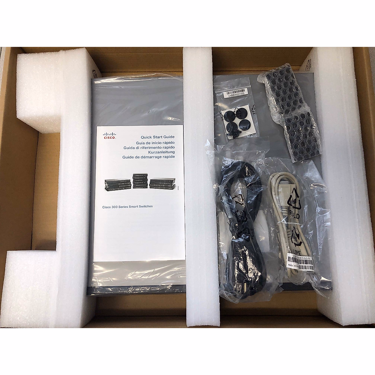 Cisco SG300-52P-K9-WS 52-Port Gigabit PoE Managed Switch (Refurbished by Cisco) - Renewed