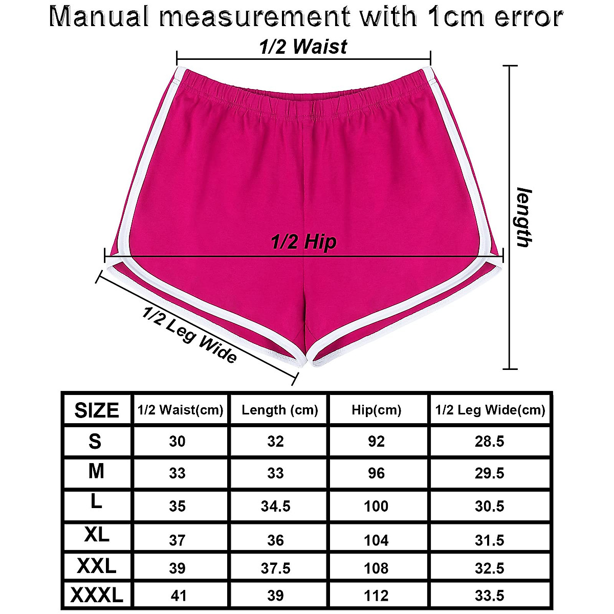 URATOT 4 Pack Yoga Short Pants Cotton Sports Shorts Gym Dance Lounge Shorts Dolphin Running Athletic Shorts for Women