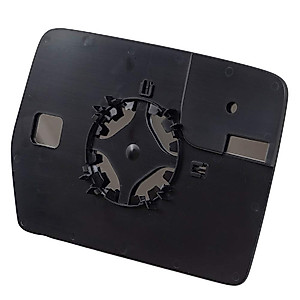 Brock Replacement Driver Mirror Glass & Base w/Spotter Glass compatible with 2011 2012 2013 2013 F150 & SVT Raptor Pickup Truck