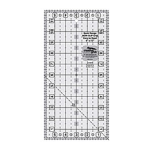 Creative Grids Basic Range 6in x 12in Rectangle Quilt Ruler