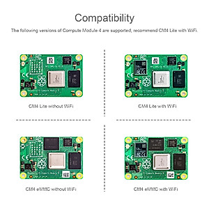 Retroflag GPi 2 CASE for Raspberry Pi Compute Module 4(CM4) with Charger dockable, 32G SD Card(with RecalBox System), Card Reader, HDMI Cable, Safe Shutdown funtion,4000mAH battery
