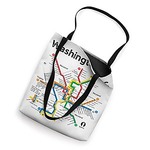 Subway System Washington DC Tote Bag