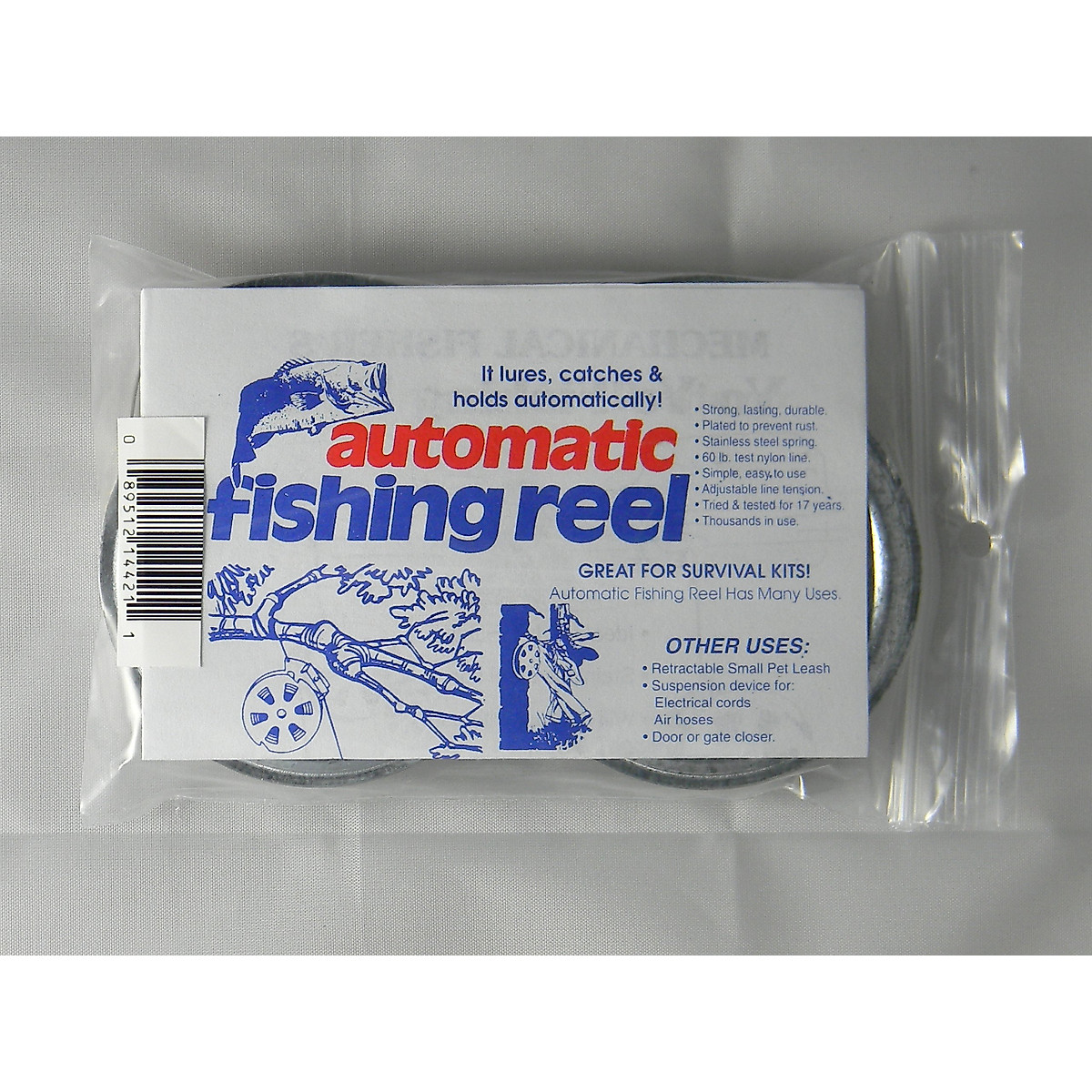 2 Mechanical Fisher's Yo Yo Fishing Reels -Package of 2 YoYos- Yoyo Fish Trap