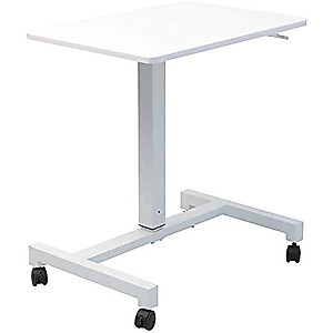 COTCLO Learn Office Computer Table Home Standing Automatic Pneumatic Adjustable Lifting Sofa Bed Lazy Mobile Office Computer Desk Speech Table
