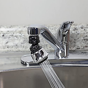 DANCO 10500 Dual Threaded Water Saving Faucet Aerator, 15/16-27 Male X 55/64-27 Female, 1.5 gpm