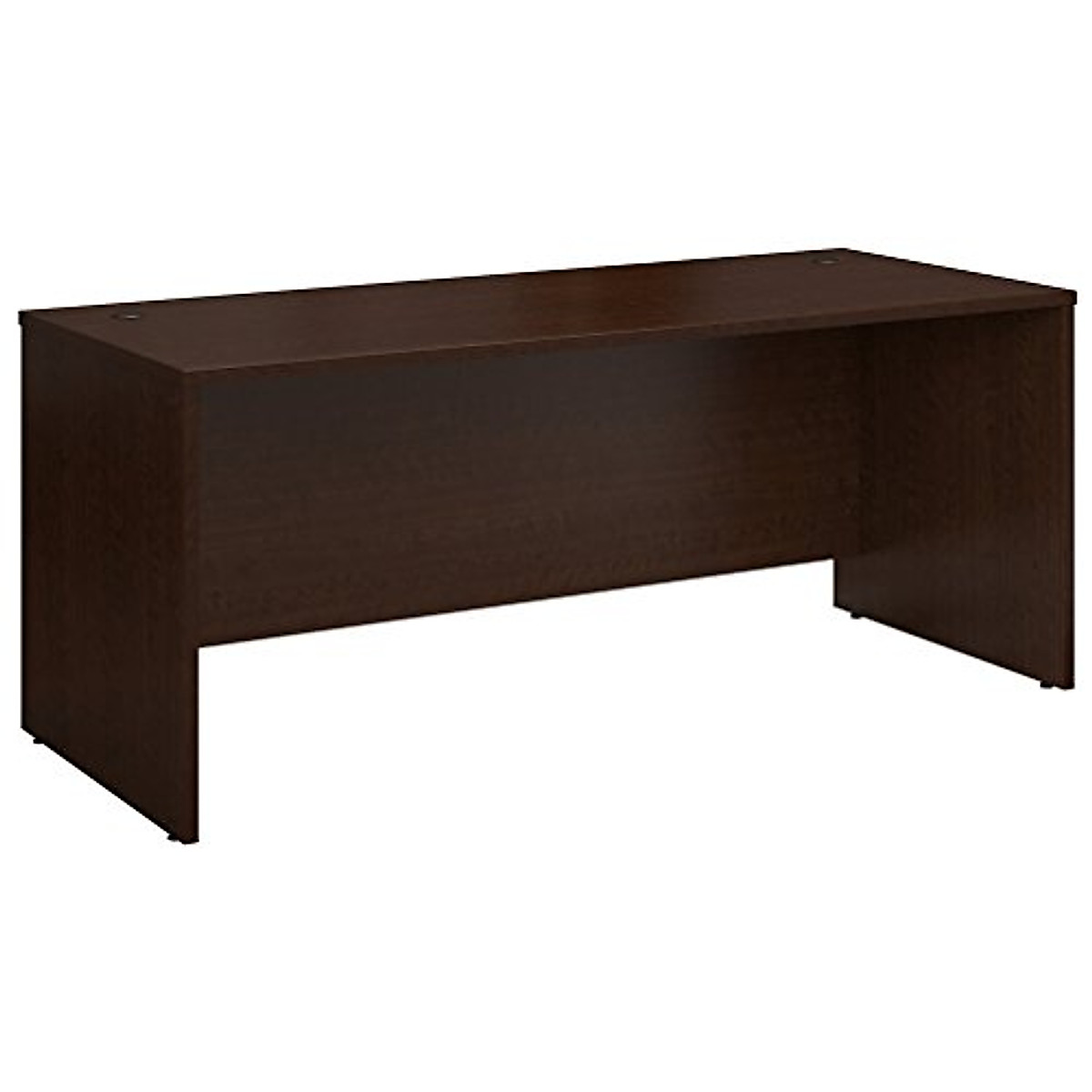 Bush Business Furniture Desk, 72W x 30D, Mocha Cherry