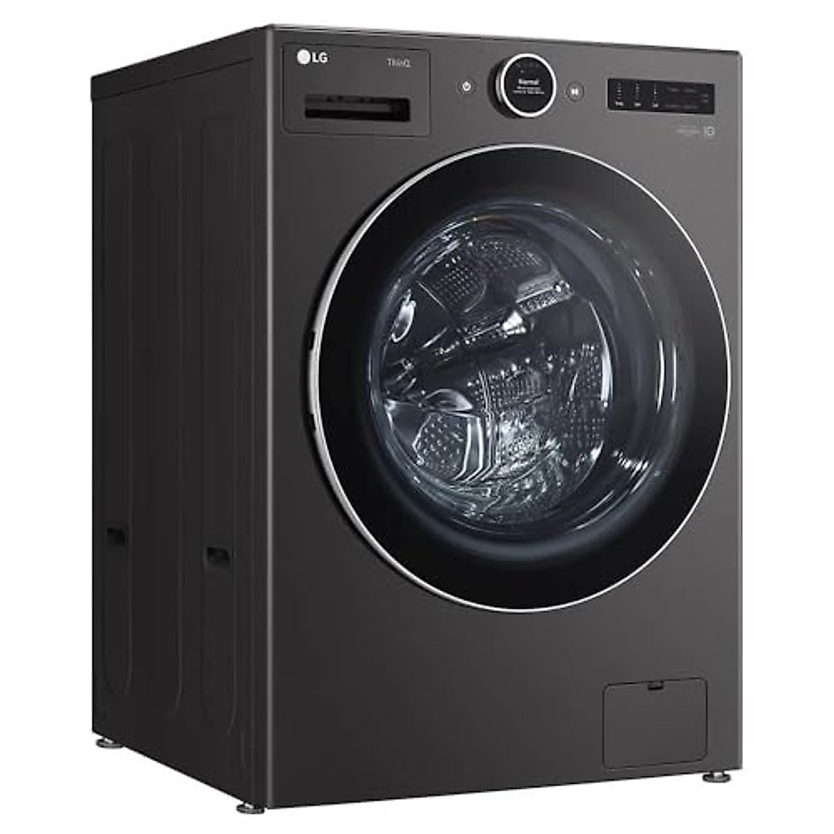 LG WM6700HBA 5.0 Cu. Ft. Black Steel Front Load HE Stackable Smart Washer