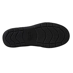 Dearfoams Men's Indoor/Outdoor Breathable Memory Foam Clog Slippers in Black 7-8 Small