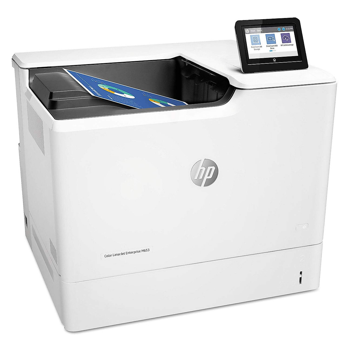 HP Color LaserJet Enterprise M653dn Printer with Duplex Printing (J8A04A)