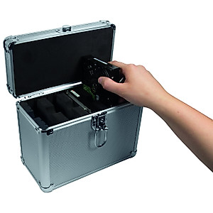 Logilink Aluminium Case to Protect up to 4 x 3.5 and 2 x 6.4 cm (2.5 inch) HDD Silver Silver 5X 3,5" HDD