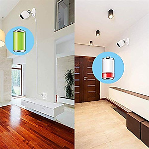 BECEMURU Arlo Camera Charger Cable, Weatherproof 6.56ft/2m Charging Cable for Arlo Pro/Arlo Pro 2/Arlo Go Camera with Quick Charge 3.0 Adapter,White Power Extension Cable+Adapter (Cable+Adapter)