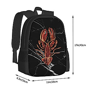 Lobster-Backpack, Laptop Backpacks Bookbags Travel Daypack School Bags For Women Men Teens Veswiya