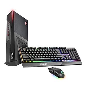 MSI MPG Trident 3 10SI-002US Small Form Factor Desktop Intel Core i5-10400F, GeForce GTX 1660 Super, 8GB Memory, 512GB SSD, 1TB HDD, WiFi 6, USB Type-C, Windows 10 Home