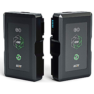 Anton Bauer GO 90 Gold-Mount, 98Wh Battery, Professional Camera Rig for Batteries, Camera Accessory, Camera Mount, Lithium Battery Pack, Battery Replacement, Quick Release Battery