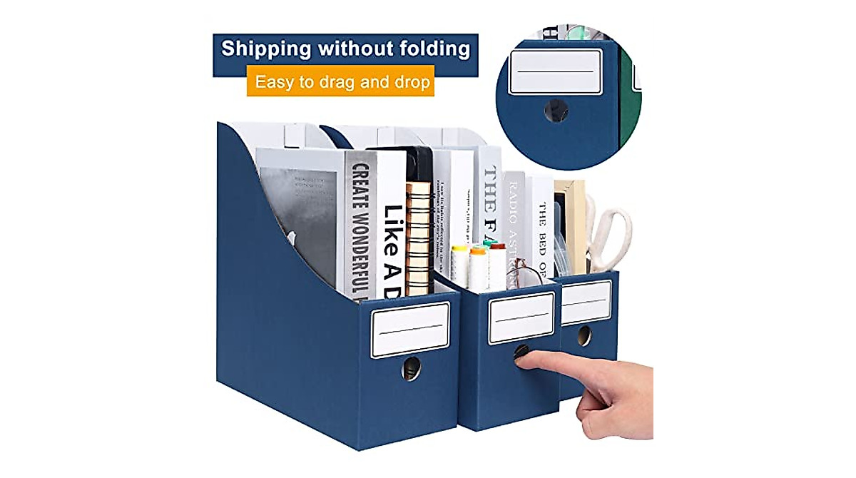Organize Your Workspace with Komstuon Magazine File Holders