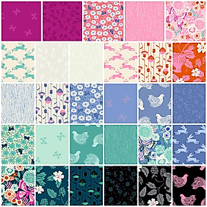 Backyard Fat Quarter Bundle (29 Pieces) by Sarah Watts for Ruby Star Society (RS2084FQ)