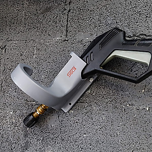 SGCB Car Washer Gun Holder Rack Wall Mount Pro Plastic Hard Chemical Resistant High Pressure Water Gun Hanging Rack Hose Tool Hanger for Garage Wall Workshop