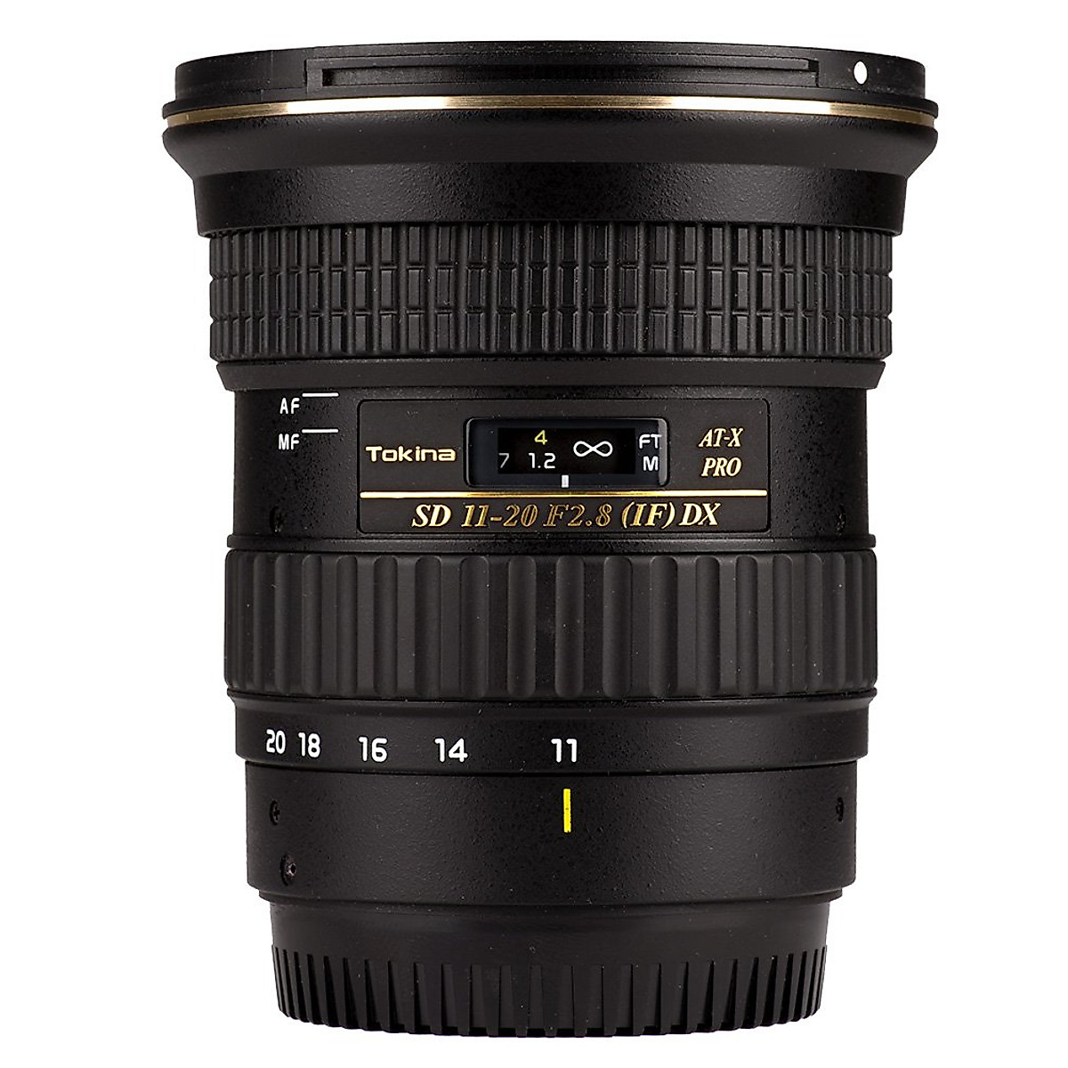 Tokina ATXAF120DXC 11-20mm f/2.8 Pro DX Lens for Canon EF,Black