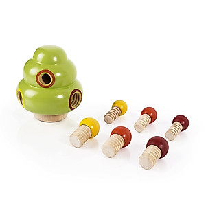 Guidecraft Sorting Tree - 6 Piece Educational Toy Set for Children, Kid's Wooden Shape-Matching Game, Early Development Learning Toy for Toddlers