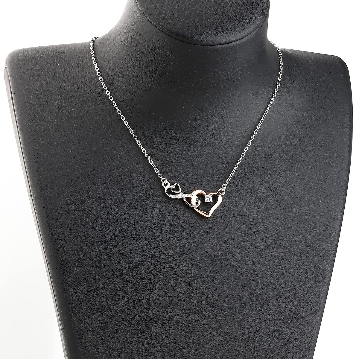 WSNANG Necklace for Pastor's Wife, Stainless Steel with Copper Pendant, Adjustable Size, Religious Gift for Women, Includes Message Card