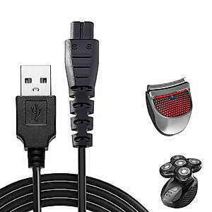 WAHFOX Charger Cord for Remington Shaver Charger Cord USB Cable Power Cord for Remington XR7000 HC4250 Charger Cord (USB Charger Cord)