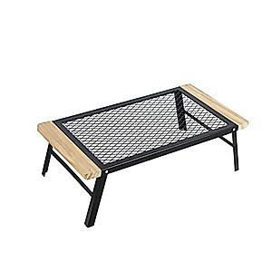 SUNESA Portable Picnic Table Outdoor Folding Net Table Camping Folding Table Portable Traveling Barbecue Car Camping Shelves Foldable Camping Table