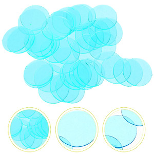 Gadpiparty 20pcs Toys Toy for Kids Magnetic Playset Kids Playset Magnetic Chips Transparent Counters Kidcraft Playset Bingo Chips Bingo Supplies Bingo Markers Toy Set Accessories Child Round