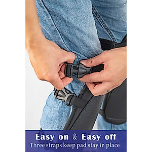 Leg Guard Shin Guard for Weed Eating Trimming & Mowing-Shin Protector for Yard Work-Shin Knee Pads for Gardening