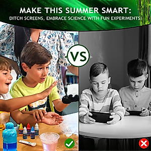 Japace 100+ Experiments Science Kit for Kids, Cool Boy Christmas Birthday Gift Ideas, Chemistry and Physics Set STEM Toys for Boys Girls