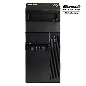 Lenovo ThinkCentre M93p Gaming Desktop, Quad Core i7 4770 3.4Ghz, 16GB RAM, NVIDIA GT 730 4GB DDR5, 256GB SSD, Keyboard, Mouse, WiFi, Windows 10 Pro 64-Multi-Language Support (Renewed)