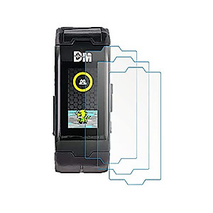Mihence Compatible for Bandai Vital Bracelet Digital Monster ver.Black Screen Protector, HD Premium Real Screen Protector for Bandai Vital Hero Digimon / Bracelet Digital Monster ver.White / Black [ 3PCS ] [ TPU ]