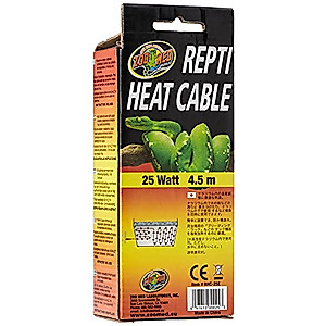 Zoo Med Reptile Heat Cable 25 Watts, 14.75-Feet