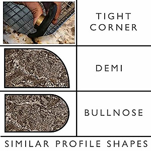 Stadea RBP101P Rubber Backing Pad Extra Flexible Backer Pad for Edges, Tight Corner Polishing - Arbor 5/8" 11