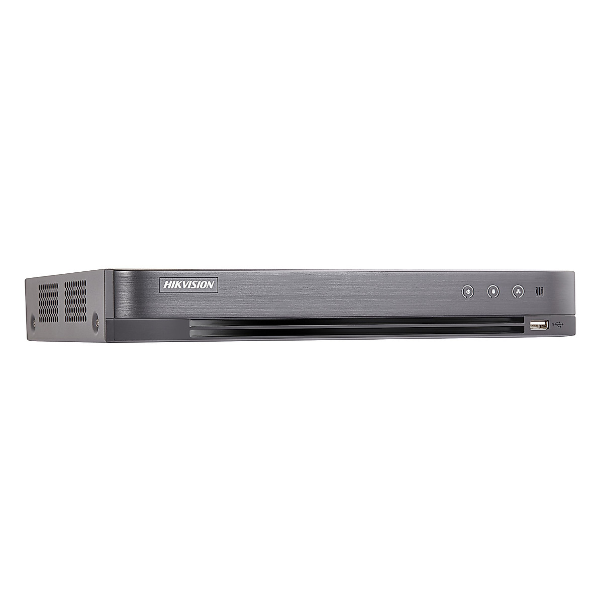 Hikvision H.265 Pro+ Turbo HD 8MP 8CH DVR 4K HDMI Supports up to 8MP TVI/ 5MP AHD/ 5MP CVI/Plus 8-CH 8MP IP CAM, 1-Sata HDD (HDD not Included)