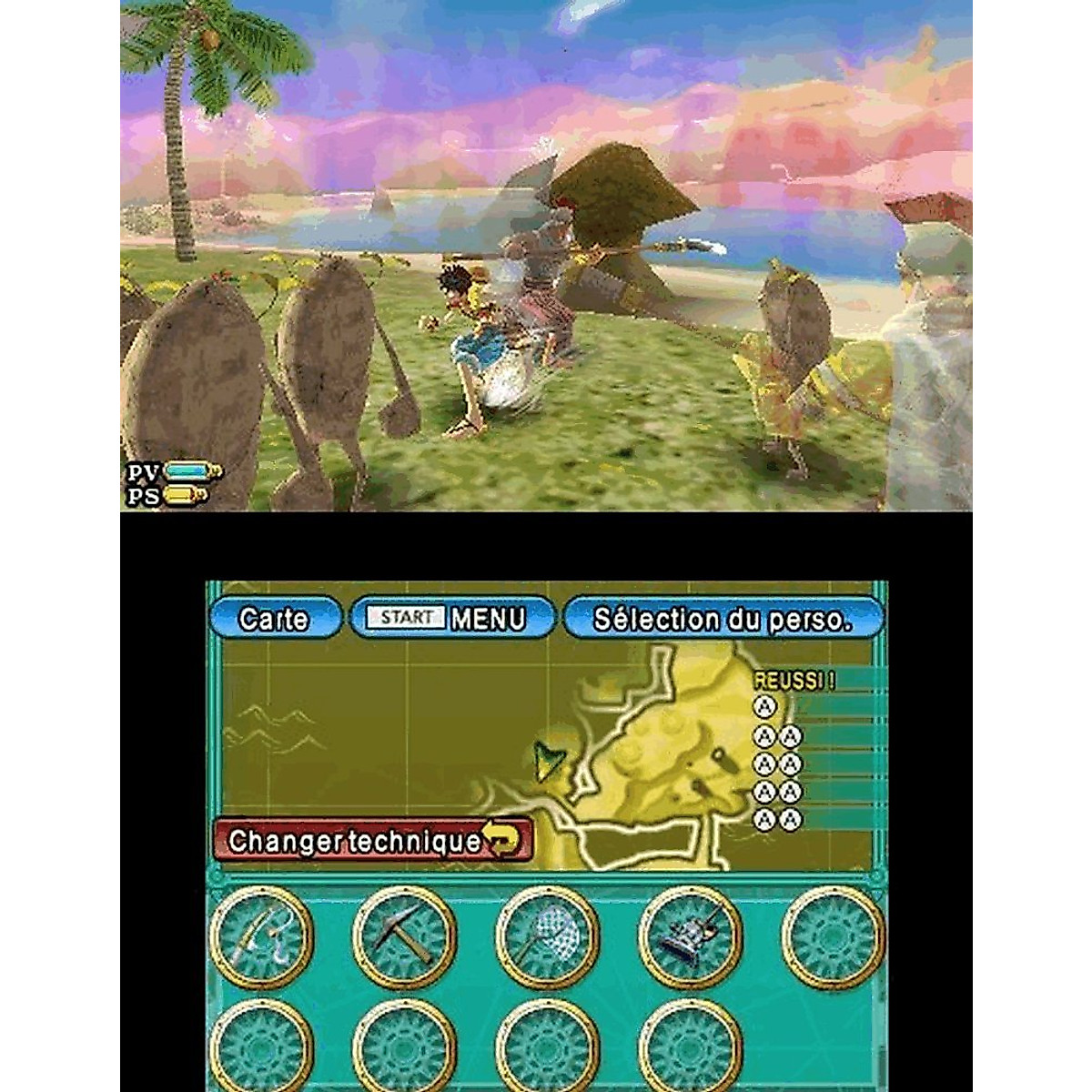 NINTENDO ONE PIECE UNLIMITED CRUISE SP 2 3DS