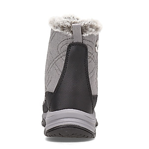 Skechers Women's Cold Weather Boot Snow, Charcoal, 10