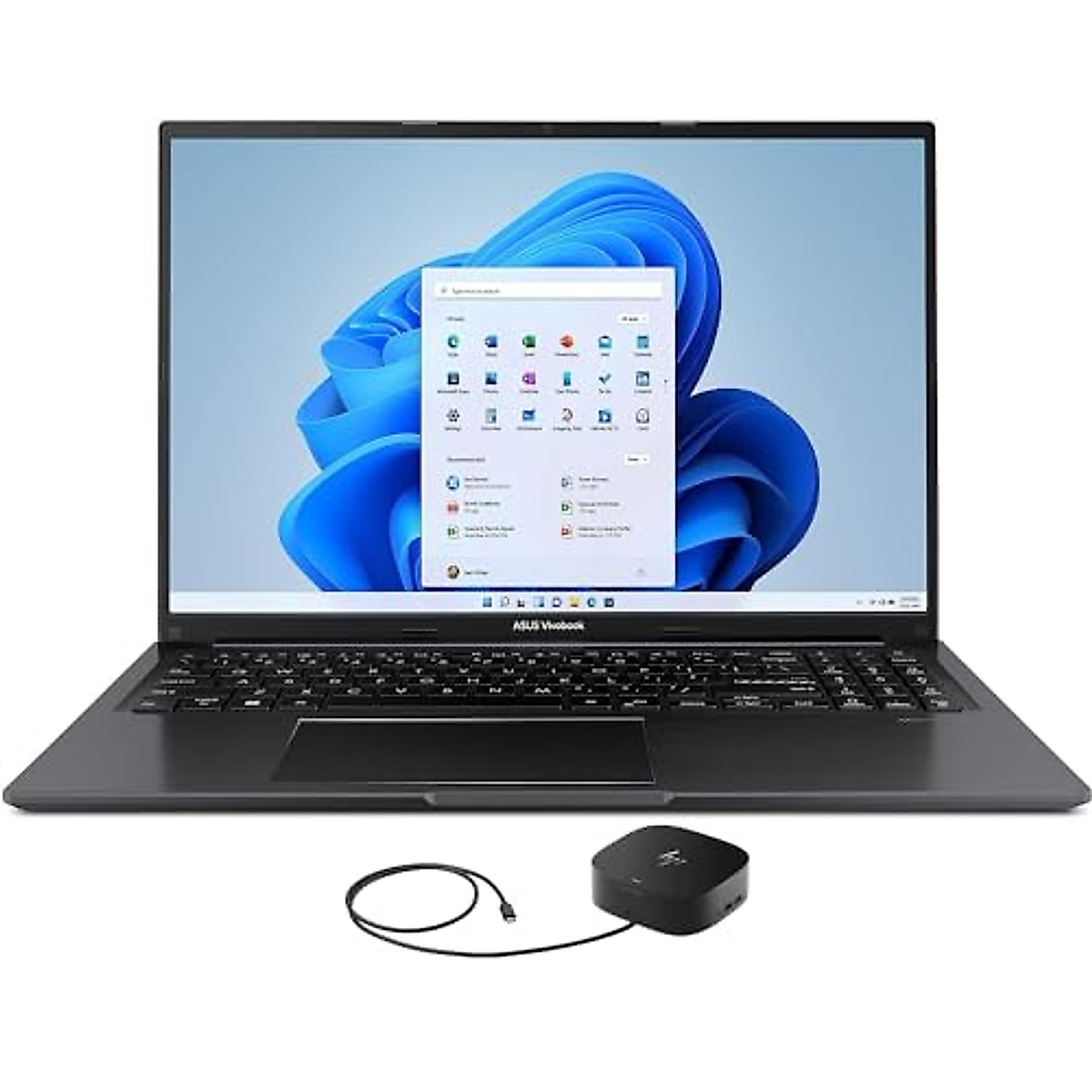 ASUS Vivobook 16X Home & Business Laptop (Intel i7-13700H 14-Core, 40GB RAM, 2TB PCIe SSD, Intel Iris Xe, 16.0" 60 Hz Wide UXGA (1920x1200), WiFi, Bluetooth, Win 11 Home) with G2 Universal Dock