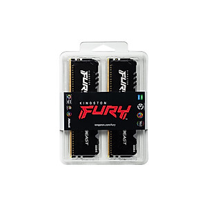 Kingston Fury Beast RGB 16GB (2x8GB) 3200MT/s DDR4 CL16 Desktop Memory Kit of 2 KF432C16BBAK2/16