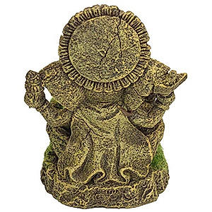Blue Ribbon 006159 Exotic Environments Ganesha Statue with Moss