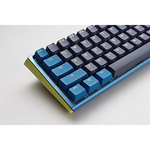 Ducky One 3 Mini Daybreak 60% Mechanical Keyboard: Quack Mechanics Dampening, Hot-Swappable Cherry MX Clear Switches, High-Density PBT Tripleshot Keycaps, RGB, US