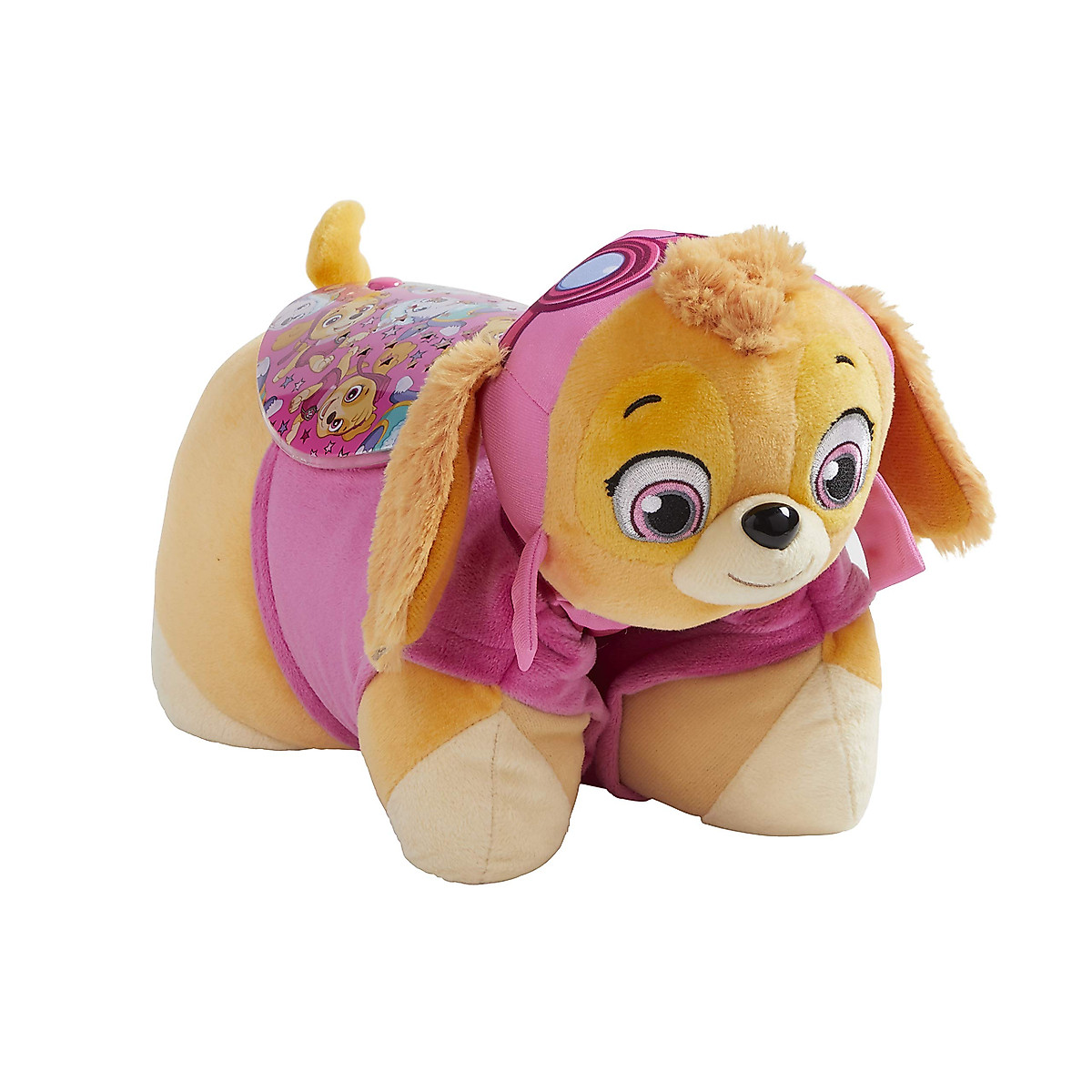 Pillow Pets Paw Patrol Skye Sleeptime Lite, 11" Nickelodeon Stuffed Animal Nightlight
